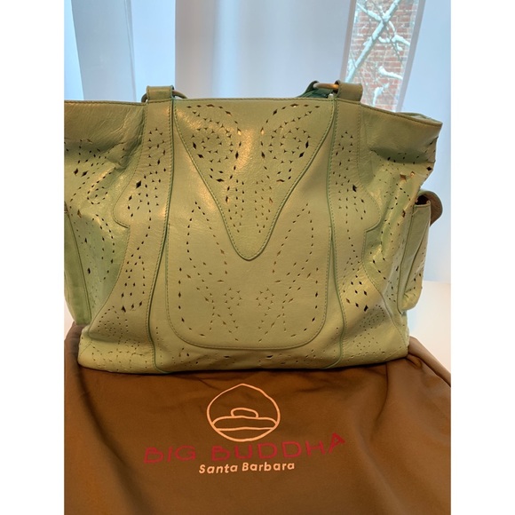 Big Buddha | Bags | Big Buddha Leather Tote | Poshmark